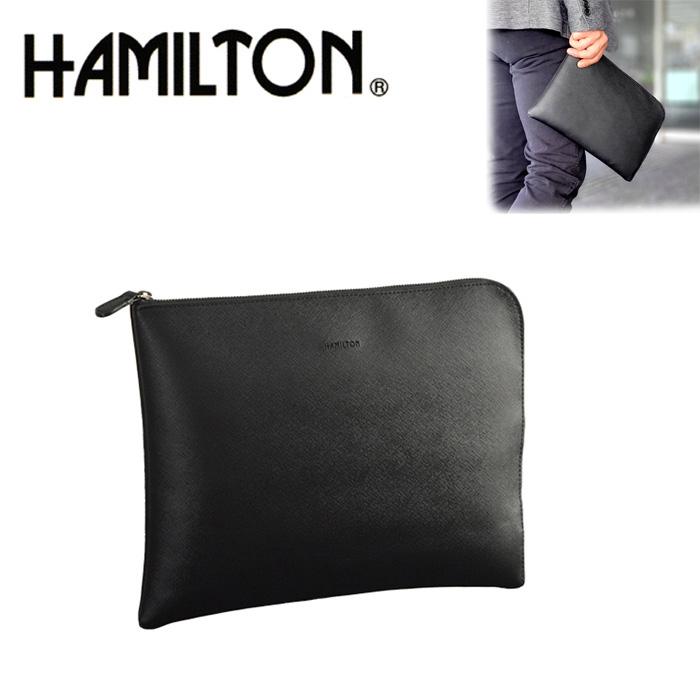 HAMILTON クラッチバッグ セカンド ブリーフケース 水 汚れに強い スリム バッグインバッグ B5サイズ 薄マチ ブランド 23490 ...