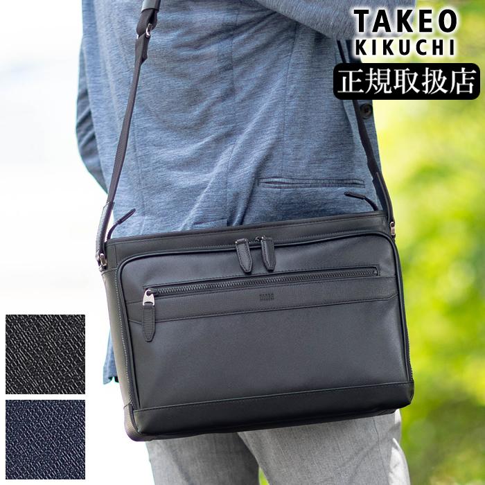 TAKEO KIKUCHI（タケオキクチ） ショルダーバッグ メンズ A4 横型