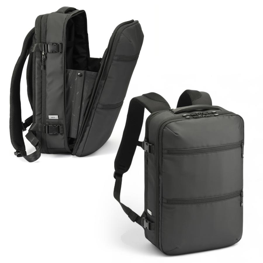 ace. GENE LABEL エースジーン スペースオプト 真空圧縮リュック メンズ ace.GENE SPACEOPT 15.6インチPC ...