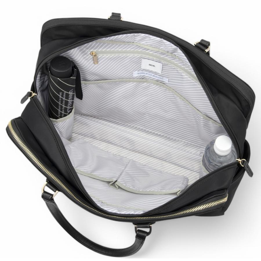 ace. GENE LABEL エースジーン ラポルテム ビジネストートバッグ レディース ace.GENE LAPORTEM 15.6インチPC対応 68524 26L ビジネス カジュアル ...