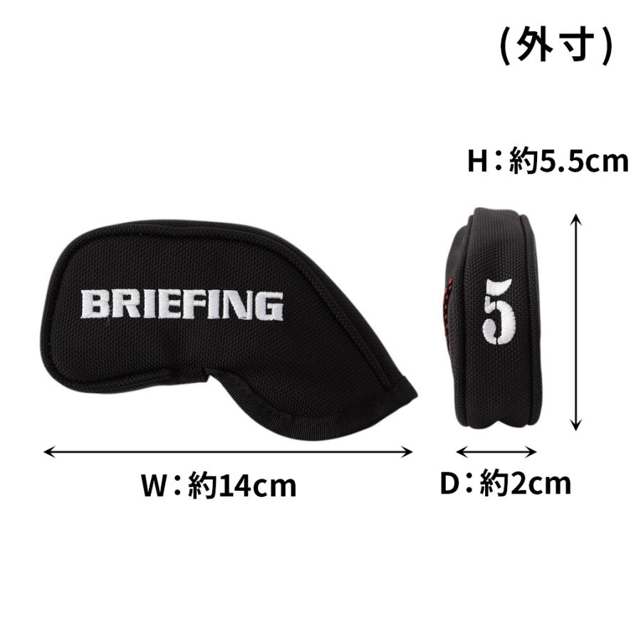 BRIEFING GOLF ブリーフィング ゴルフ ヘッドカバー アイアンカバー セパレート BRG251G40 SEPARATE IRON COVER MAG PRO AIR メンズ ...