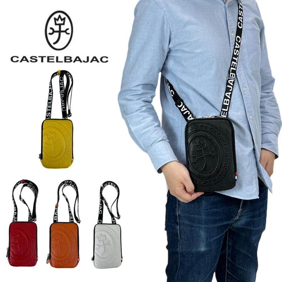 CASTELBAJAC カステルバジャック スマホショルダー Porter ポルテ メンズ レディース 041102 冬 財布 旅行 トラベル 首下げ 小さめ ブランド : FUTABA ...