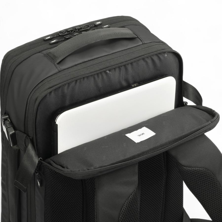 ace. GENE LABEL エースジーン スペースオプト 真空圧縮リュック メンズ ace.GENE SPACEOPT 15.6インチPC対応 17901 18L ビジネス カジュアル ...