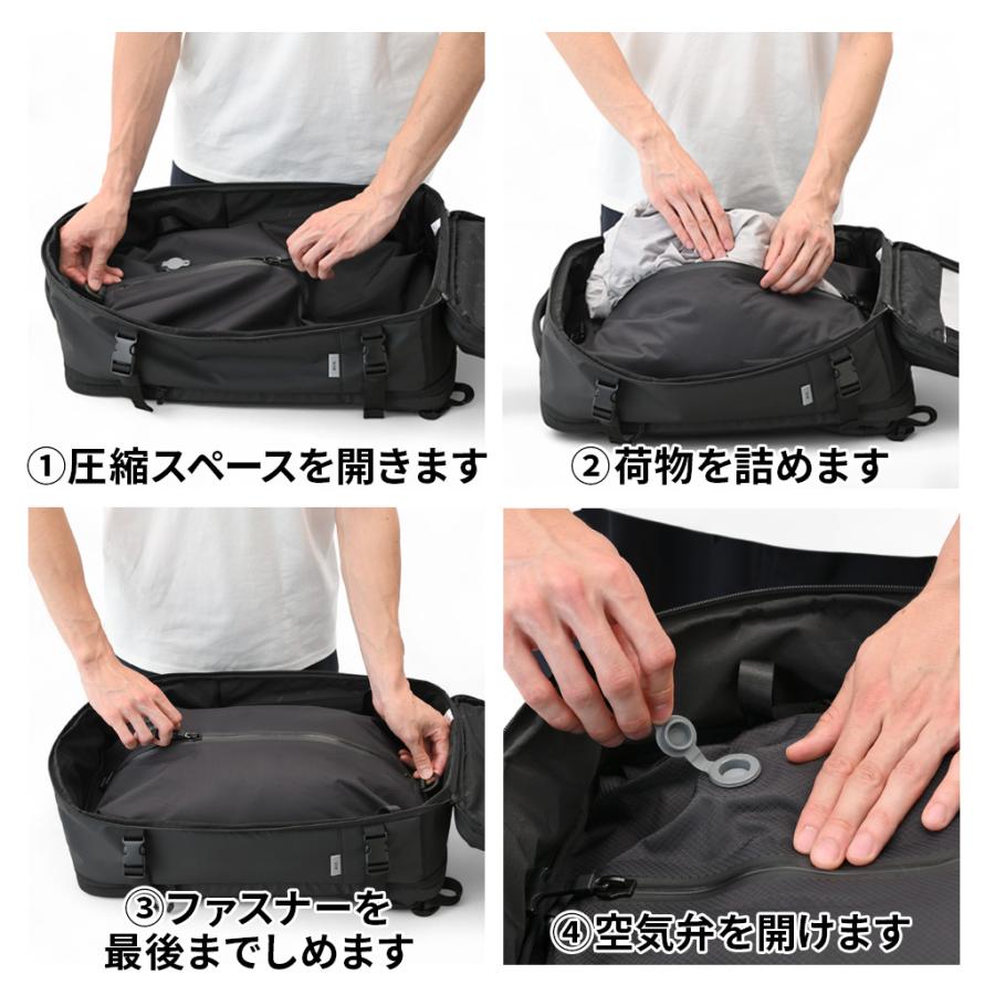 ace. GENE LABEL エースジーン スペースオプト 真空圧縮リュック メンズ ace.GENE SPACEOPT 15.6インチPC対応 17901 18L ビジネス カジュアル ...