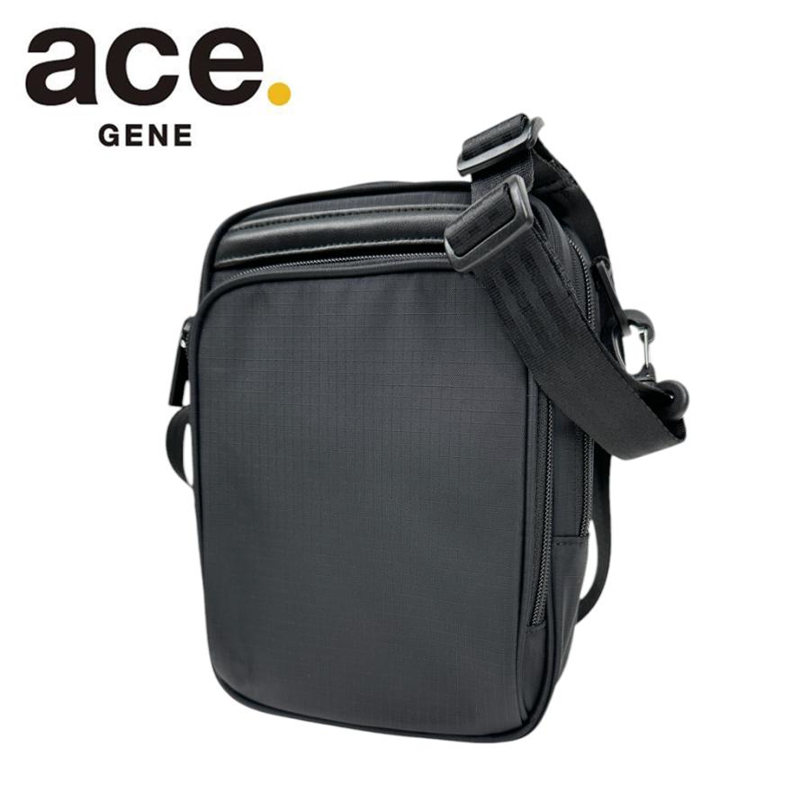ace. GENE LABEL エースジーン フレックスライトD ショルダーバッグ メンズ ace.GENE FLEX LITE D ...