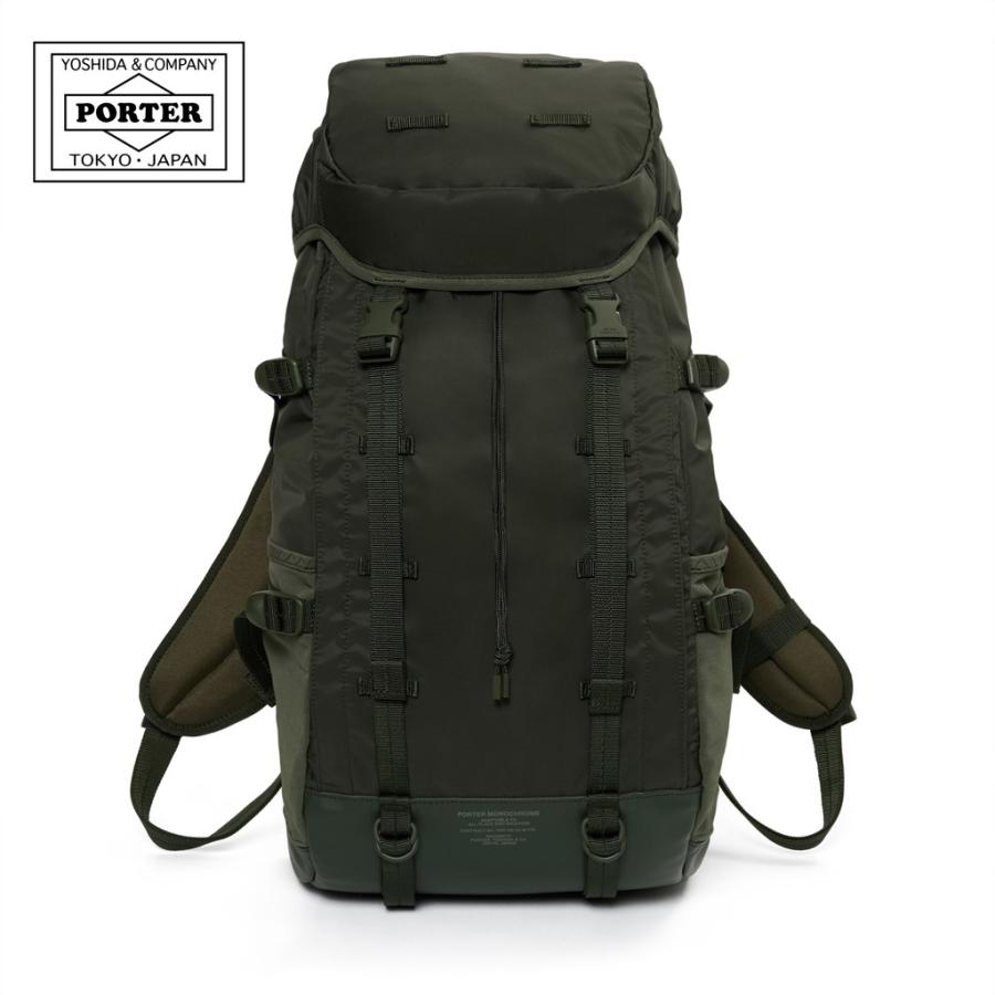 PORTER ポーター モノクローム バックパック 755-05971 10 ブラック 吉田カバン MONOCHROME BACKPACK リュックサック デイパック 肩掛け 日本製 ブランド ...