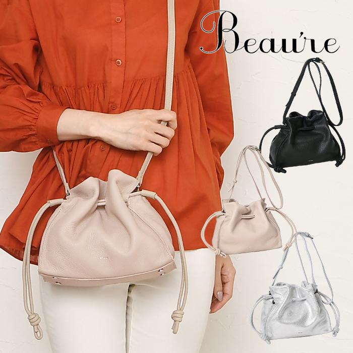 Beau're レディース ショルダーバッグ 巾着 きんちゃく マグネット開閉 Beaure ビュレ ヴュレ B-24209 : バッグのペレンネ Yahoo!店 - 通販 - Yahoo ...