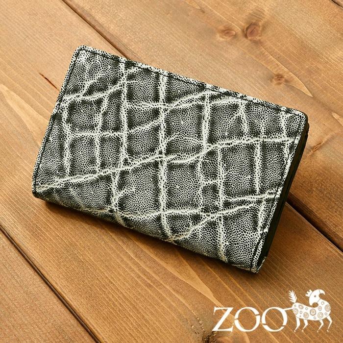 ZOO（レザー） メンズ 象革 短財布 二つ折り スナップボタン開閉 zoo ズー ZMW-029 : バッグのペレンネ Yahoo!店 - 通販 - Yahoo!ショッピング