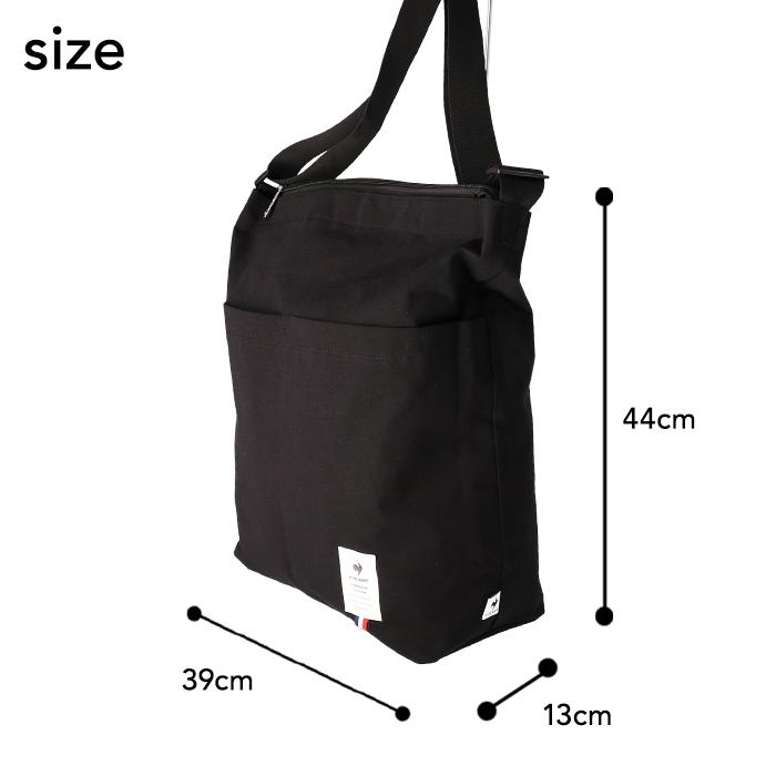 ルコックスポルティフ ショルダーバッグ 斜めがけ レディース メンズ 長財布 大きい 旅行 普段使い トラベル レジャー シンプル 36472 ...