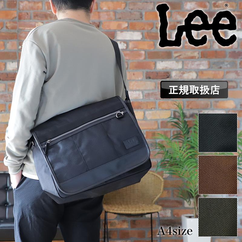 Lee リー FULL フル ショルダーバッグ メッセンジャーバッグ 被せショルダーバッグ 斜め掛けバッグ A4 メンズ レディース ポリエステル 軽量 320-3283 : BAG SHOP ...