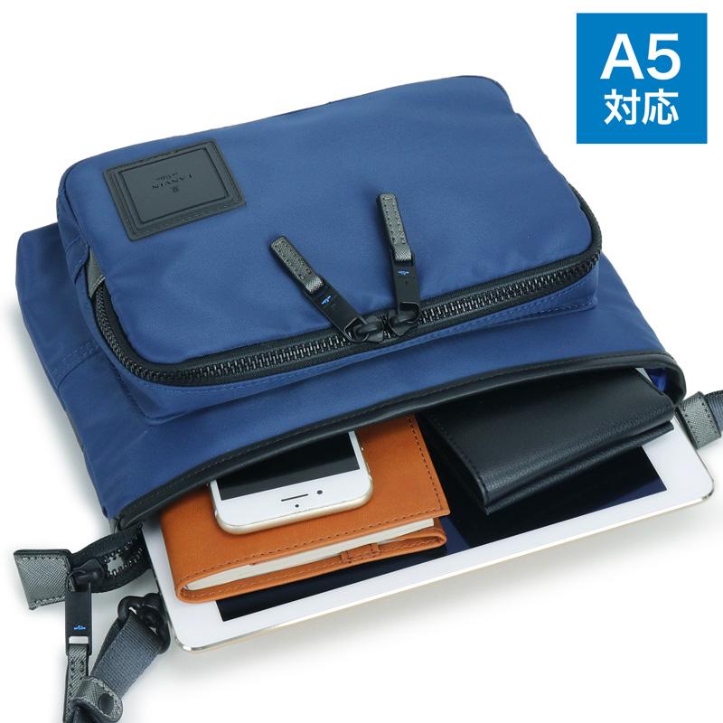 LANVIN en Bleu ランバンオンブルー SHORT ショート ミニショルダーバッグ クラッチバッグ クラッチショルダー 斜め掛けバッグ 2WAY A5 541101 撥水 軽量 ...