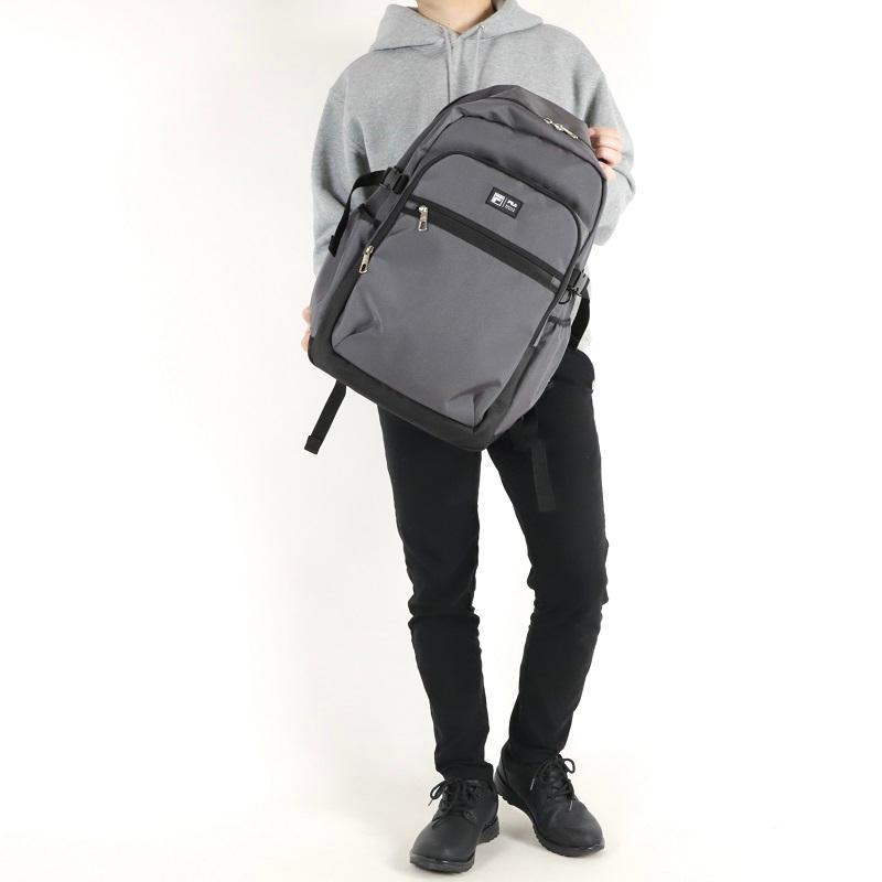 FILA フィラ ヒメル リュック デイパック リュックサック バックパック 大容量 37L 45L 37〜45L 撥水 A4 B4 PC収納 拡張 軽量 メンズ レディース 7702 : ...