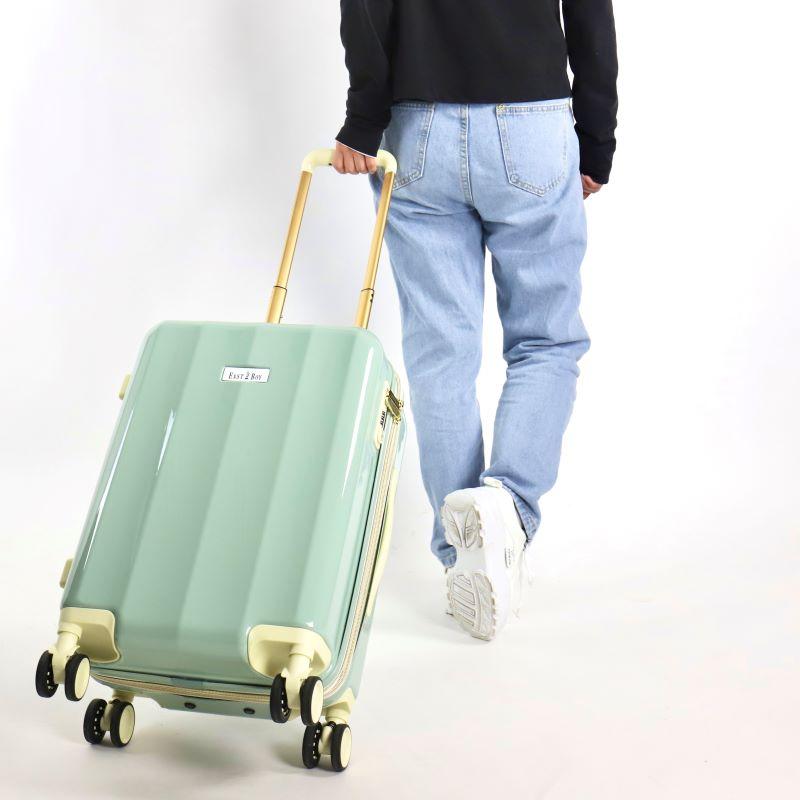 EASTBOY イーストボーイ スーツケース 35L 41L 1泊 2泊 3泊 機内持込み 拡張 4輪 EB-0874-48 旅行 トラベル 修学旅行 レディース ジュニア 女の子 女子 ...