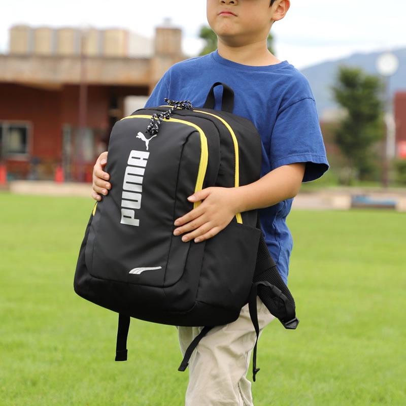 PUMA プーマ アドルフ キッズリュック リュックサック デイパック 20L J20249 A4 リフレクター 小学生 低学年 中学年 高学年 男の子 女の子 キッズ ジュニア : BAG ...
