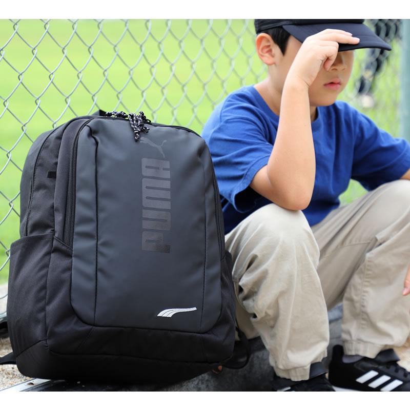 PUMA プーマ アドルフ キッズリュック リュックサック デイパック 20L J20249 A4 リフレクター 小学生 低学年 中学年 高学年 男の子 女の子 キッズ ジュニア : BAG ...