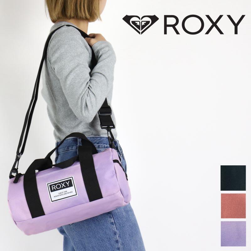 ROXY（ロキシー） ミニボストンバッグ ショルダーバッグ 斜め掛け 2WAY ロールボストン RBG241311 レディース 女の子 ジュニア 高校生 中学生 女子 6L 軽量 : BAG ...