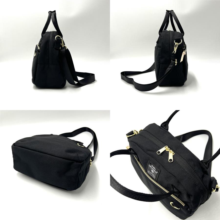 anello GRANDE アネロ グランデ ショルダーバッグ ボストンバッグ 2WAY ミニ 小さめ 多ポケット レディース シンプル 上品 可愛い GTM0862 マート 正規品 カバン ...