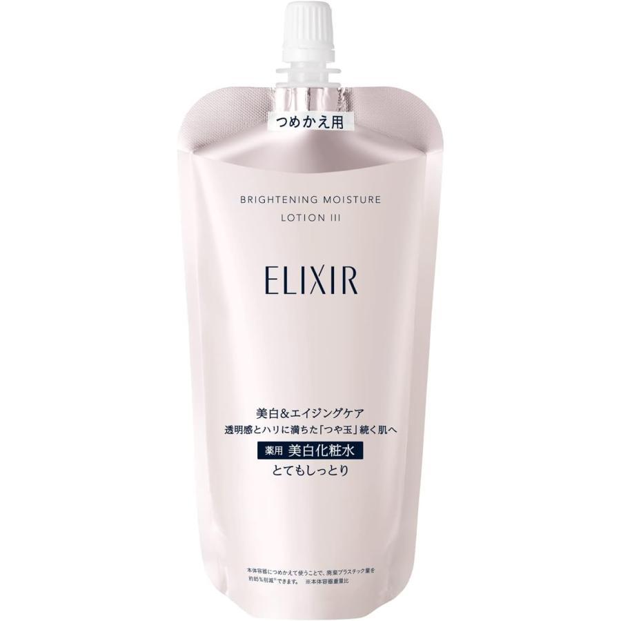 ELIXIR エリクシール ブライトニング ローション WT III 化粧水 150mL 薬用美肌化粧水 とてもしっとり つめかえ用 4909978142636 : baieitenshop ...