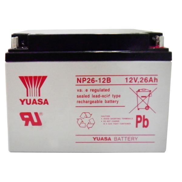 台湾 YUASA ユアサ NP26-12B シールドバッテリー 互換 NP24-12B PE12V24A HC24-12A HCSA12240 ...