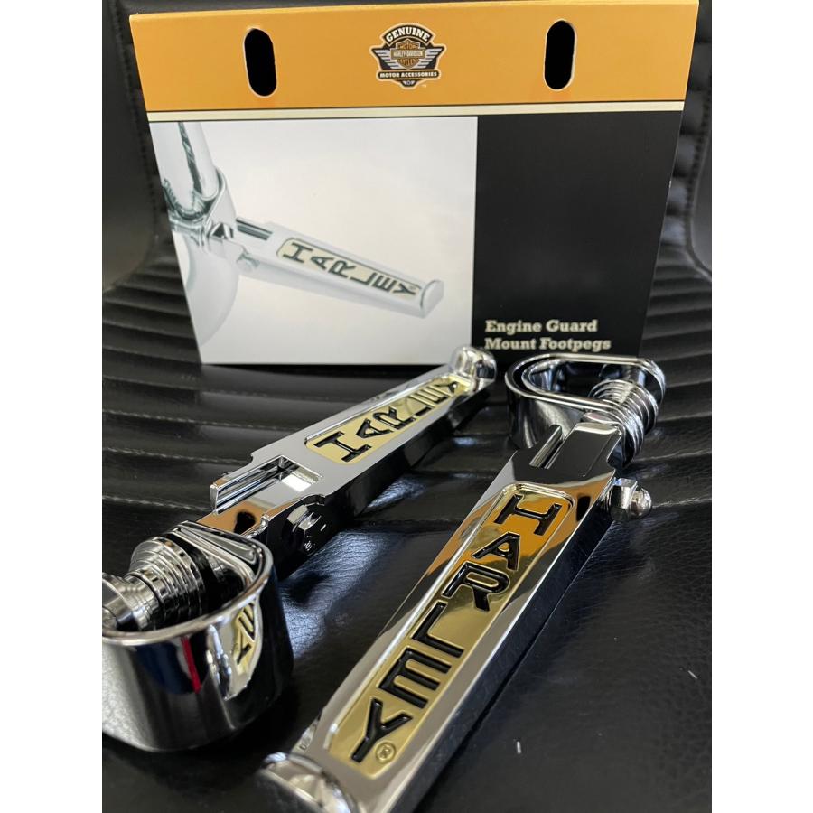 Harley Davidson Engine Guard Mount Footpegs : バイクヤネットショッピング - 通販 ...