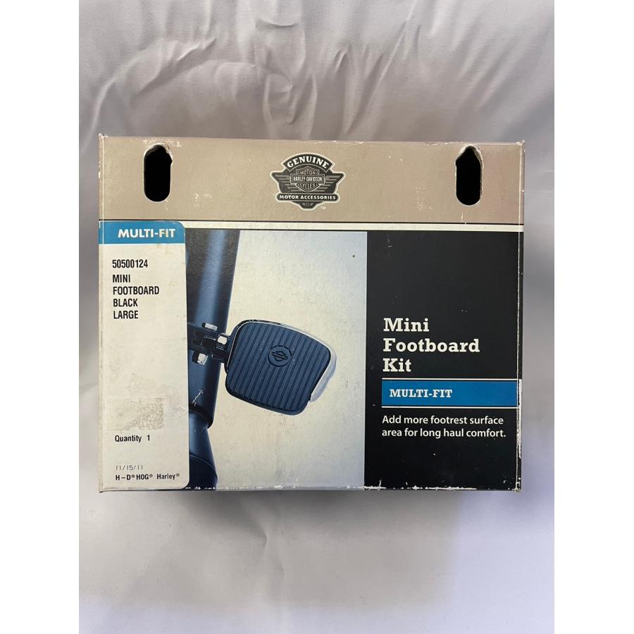 Mini Footboard Black Large : 50500124 : バイクヤネットショッピング - 通販 - Yahoo!ショッピング