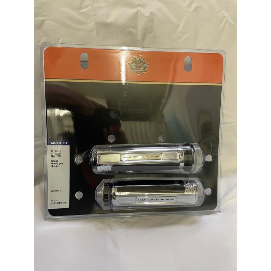 Harley Davidson Empire Collection Heated Grips chrome : バイクヤネットショッピング ...