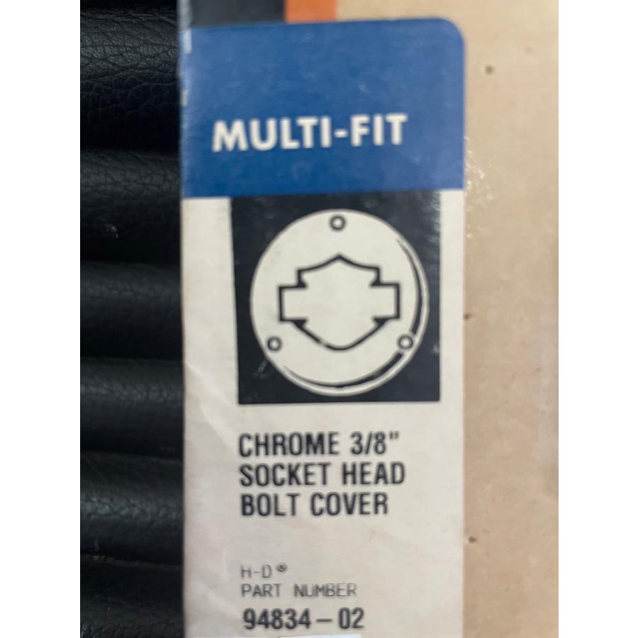 Chrome 3/8 Soket Head Bolt Cover :94834-02:バイクヤネットショッピング - 通販 - Yahoo ...