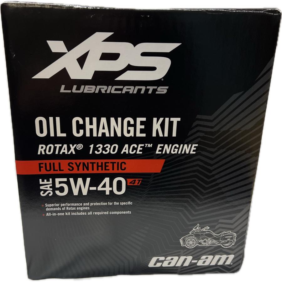 Spyder XPS 4T 5W-40 Rotax1330エンジン用 合成ブレンドオイル交換キット Can-Am（カンナム）旧品番 ...