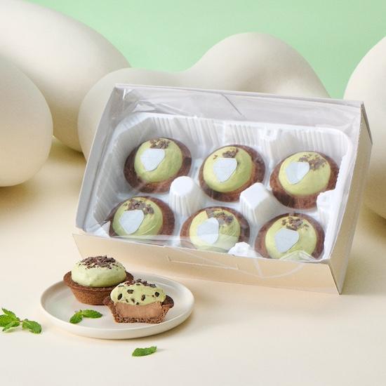 BAKE CHEESE TART 父の日 ギフト 2025 洋菓子 おしゃれ フロマージュタルト 6P BOX（チョコミント 6個） 公式 お菓子 : BAKE the ONLINE - 通販 ...