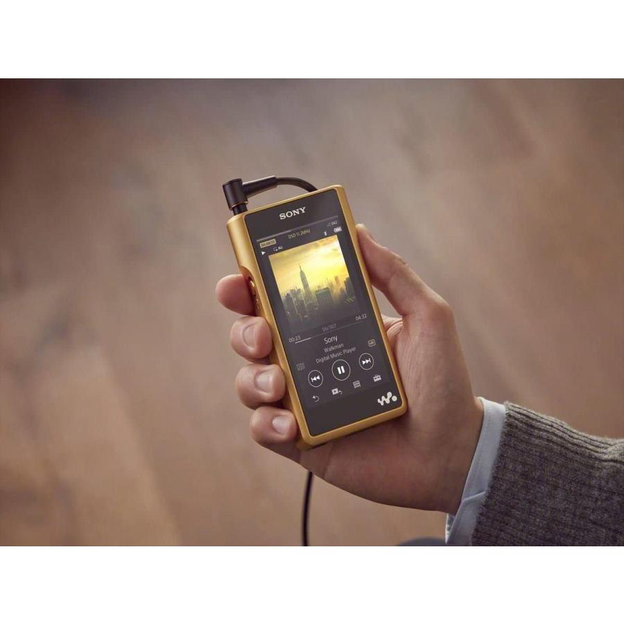 WALKMAN SONY デジタルオーディオプレーヤー ウォークマン WM1シリーズ ゴールド NW-WM1Z N : World Free ...