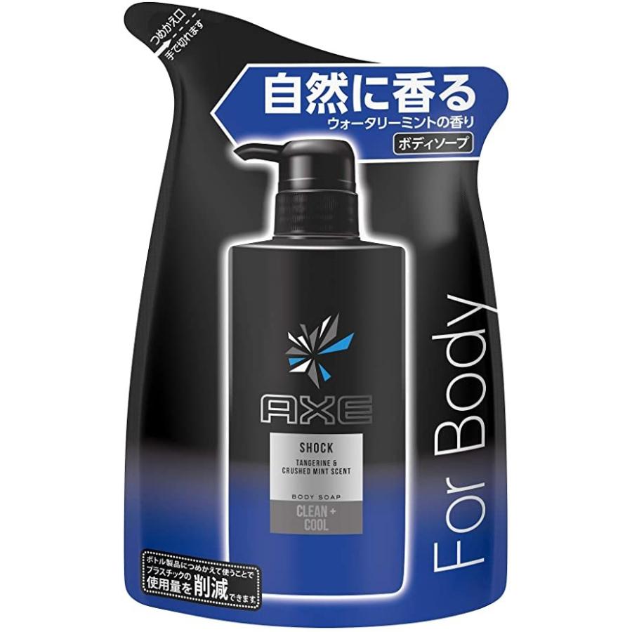 AXE(ユニリーバ) AXE アックス フレグランス ボディソープ ショックつめかえ ウォーターミント 詰替え 300g 清涼感 クール 代引不可商品 : World Free Store ...