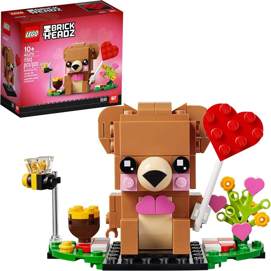 LEGO BRICK HEADZ 40379 レゴ ブリックヘッズ バレンタインのクマ : World Free Store - 通販 ...