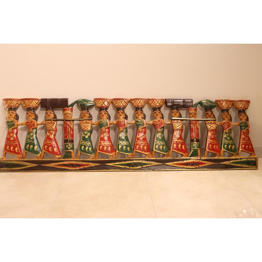 木彫り パネル レリーフ バリ島 バリ雑貨 アジアン雑貨 リビング インテリア オブジェ バリ人 アート100cm : uddoreri-fu010 : Bali Stage samasama ...