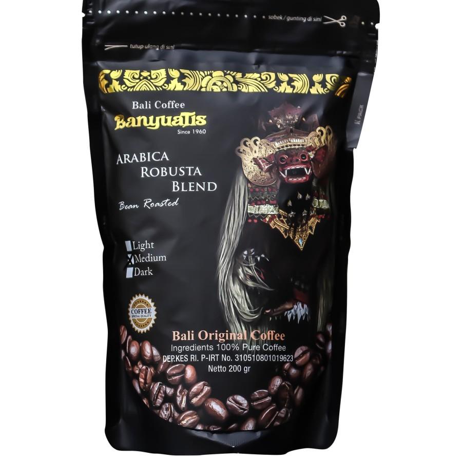 BanyuaTis バニュアティス バリコーヒー アラビカ ロブスタ ブレンド 焙煎豆 200g 海外直送品 : バリフェスタ - 通販 ...