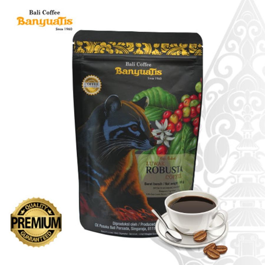 BanyuaTis バニュアティス バリコーヒー ルアックロブスタコーヒー パウダー 100g×2個セット 海外直送品 : バリフェスタ ...