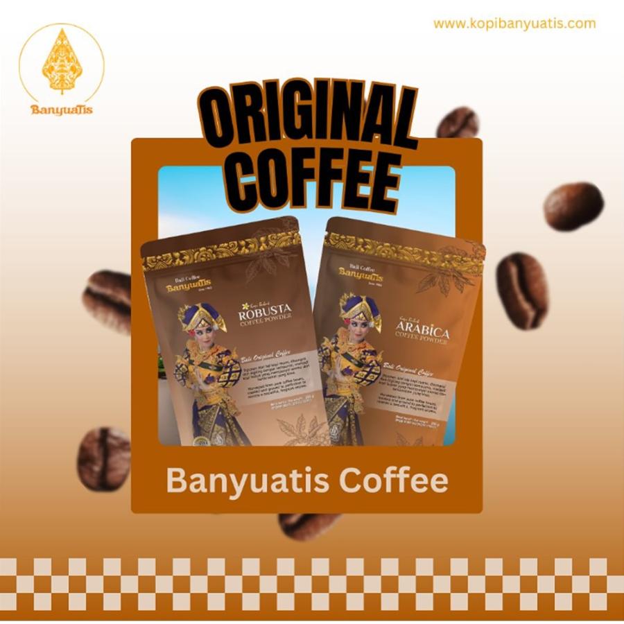 BanyuaTis バニュアティス バリコーヒー ロブスタ パウダー フォイル 200g 海外直送品 : バリフェスタ - 通販 ...