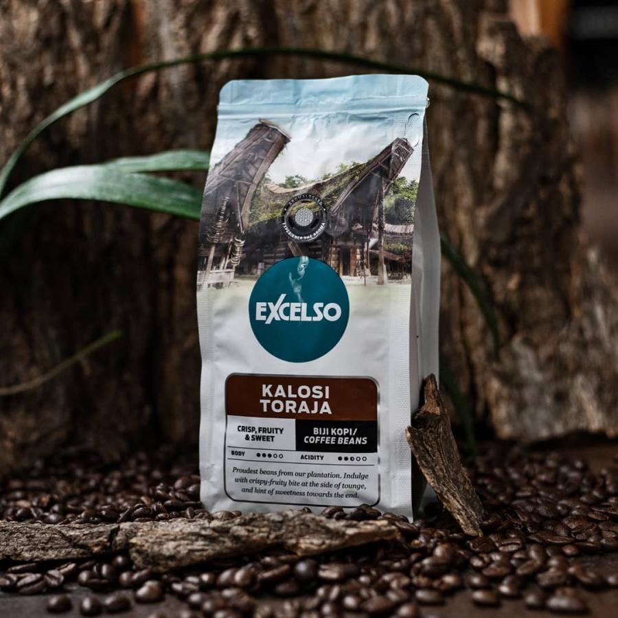 EXCELSO エクセルソ インドネシアコーヒー Kalosi Toraja カロシ トラジャ 200g 海外直送品 : バリフェスタ ...