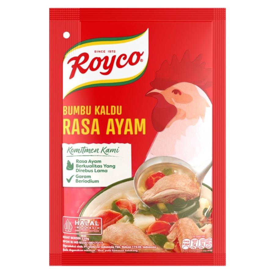 Royco ロイコ インドネシア調味料 Bumbu Kalduシリーズ Rasa Ayam 鶏肉味 220g 海外直送品 : バリフェスタ ...