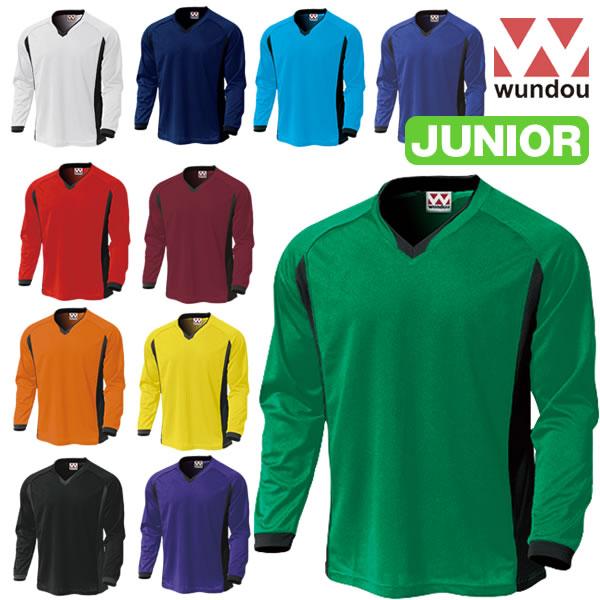 ウンドウ wundou ジュニア ベーシックロングスリーブサッカーシャツ 練習着 子ども用 P1930 :P1930JR:BALiSPO - 通販 - Yahoo!ショッピング