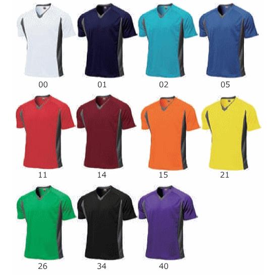 サッカー フットボール 練習着 プラクティスシャツ 半袖シャツ ベーシック サッカーシャツ ウンドウ P1910【1枚までメール便OK】 : ボールジャパン - 通販 - Yahoo!ショッピング