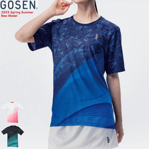 GOSEN ゴーセン ゲームシャツ ユニホーム 半袖シャツ T2503 レディース 女性用 1枚までメール便OK : ボールジャパン - 通販 - Yahoo!ショッピング