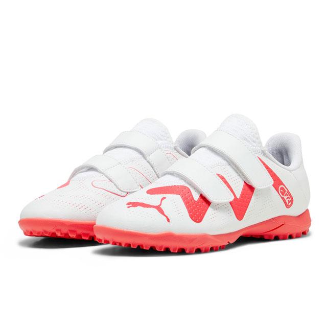 PUMA プーマ フューチャー プレイ TT V Jr ホワイト サッカー ベルクロシューズ トレシュー (PUMA2023Q3) 107394-01 : 野球・サッカー専門店ボールクラブ ...