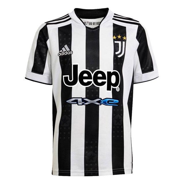 adidas（アディダス） 30％OFF！ サッカー レプリカウェア ジュニア ユベントス 21-22 ホーム レプリカユニフォーム Y 半袖 ...