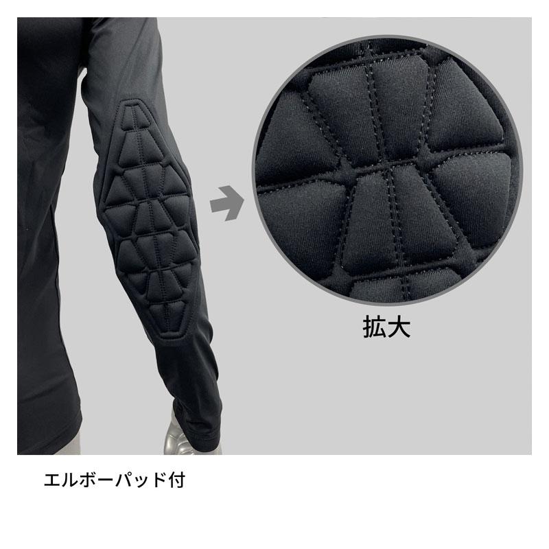 uhlsport ウールシュポルト ジュニア パッドGKベースレイヤー 長袖 ブラック サッカー キーパーグローブ ウェア インナーシャツ 1002261-01-JR : 野球・サッカーの専門 ...