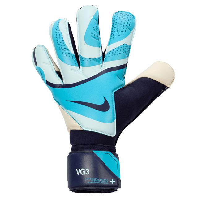 NIKE（ナイキ） 30％OFF！ サッカー キーパーグローブ VG3 ブルーフューリー 一般 大人 キーパー手袋 FB2999-420 ...