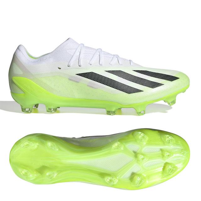 アディダス サッカースパイク エックス クレイジーファスト.1 FG フットウェアホワイト 天然芝 (adidas2023Q3) HQ4516 ...