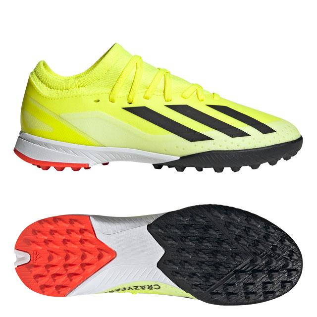 adidas 39％OFF！ アディダス サッカー フットサル ターフシューズ ジュニア エックス クレイジーファスト LEAGUE TF ...