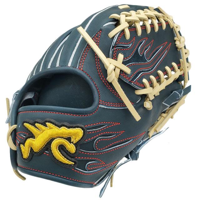 GLOVE STUDIO RYU リュウ 硬式グラブ キップレザー 野球 グローブ 一般 大人 (硬式外野手用) RYU-701-MBLK ...