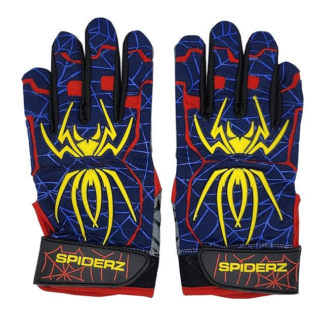 スパイダーズ ハイブリッド バッティンググローブ 両手用 カスタムオーダー バッティング手袋 グラブ ネイビー SPIDERZ-HYBRID-J903-01 : spiderz-j903-01 ...