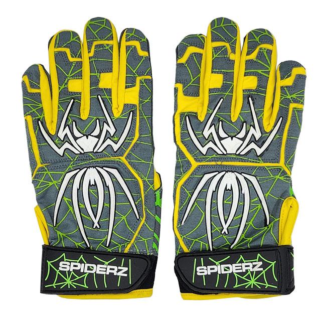 スパイダーズ ハイブリッド バッティンググローブ 両手用 カスタムオーダー バッティング手袋 グラブ グレー SPIDERZ-HYBRID-J903-03 : 野球・サッカーの専門店 ...